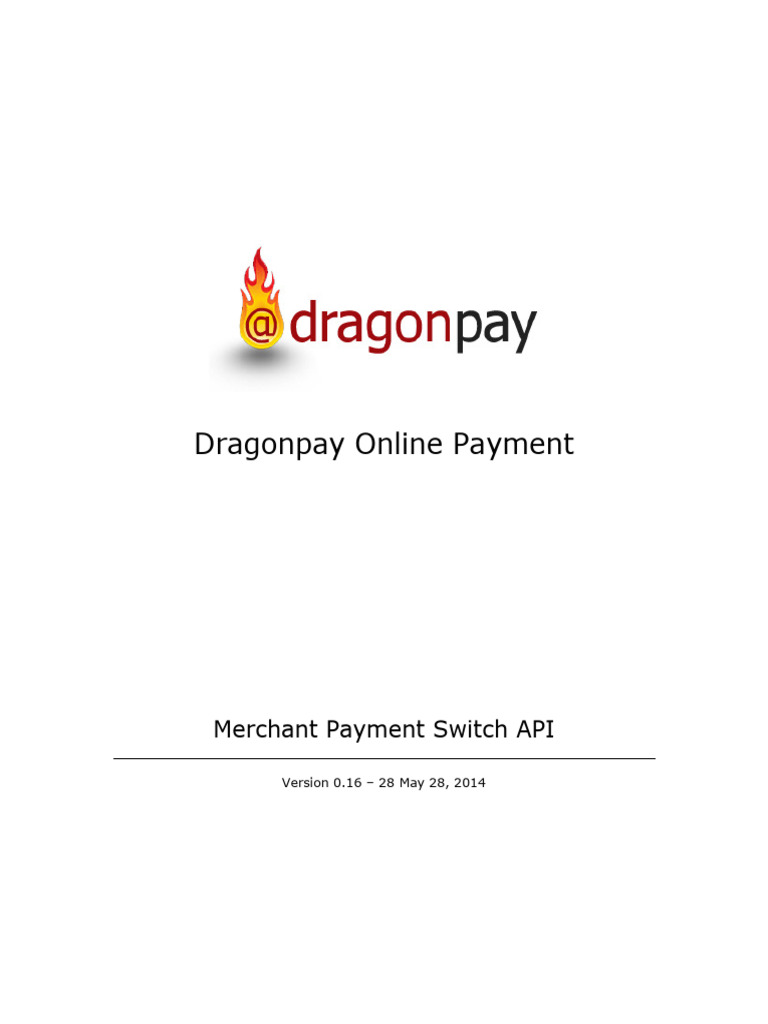 Dragonpay PS API | PDF | Credit Card | Debit Card