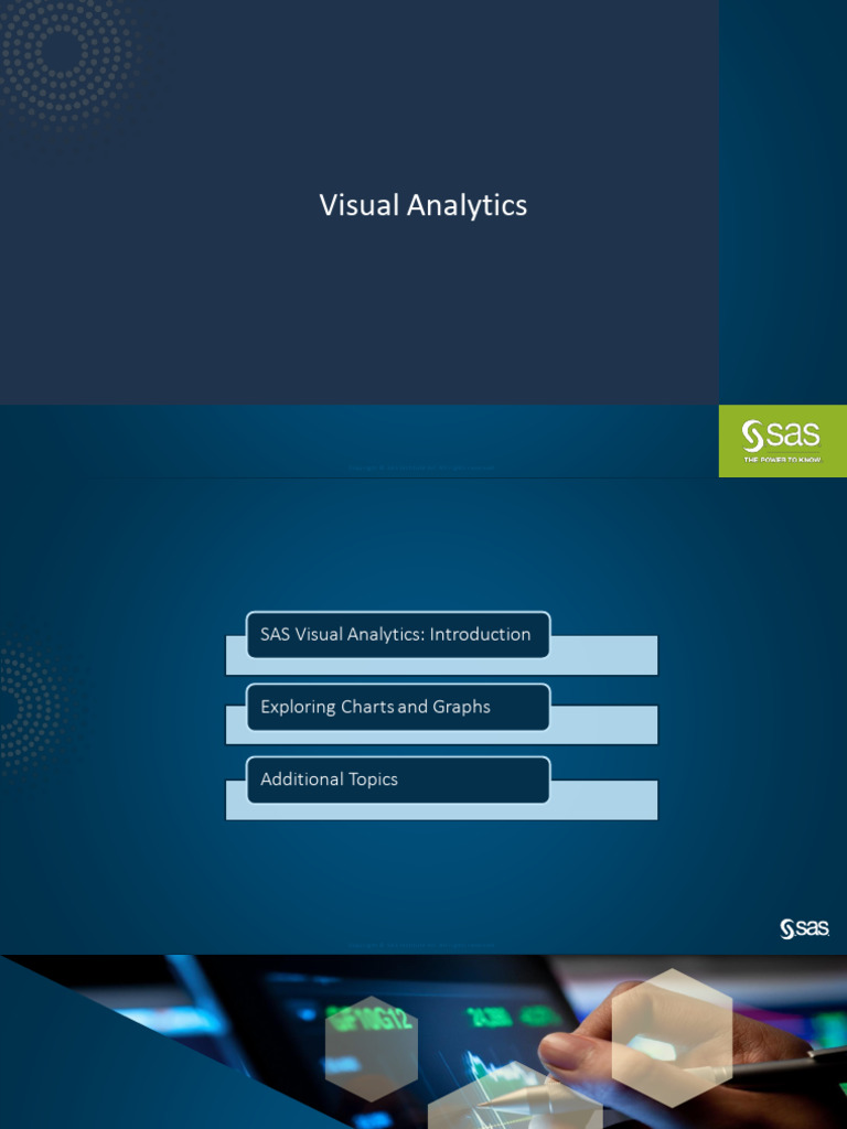 SAS Visual Analytics Guide | PDF | Sas (Software) | Analytics