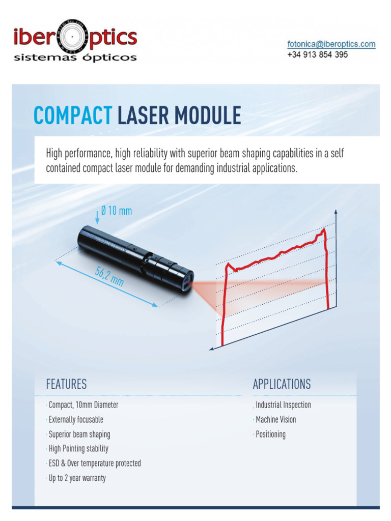 Iberoptics CompactLine-CL Osela | PDF | Laser | Laser Diode
