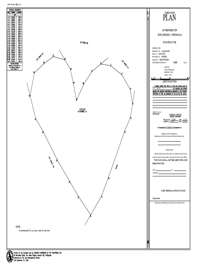ANGELES, DIEGO B.GE SURVEY LAB-Model | PDF