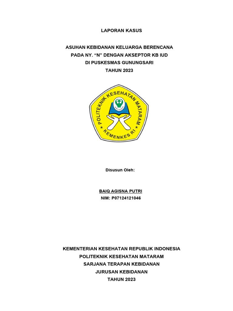 Laporan KB (Akdr) | PDF