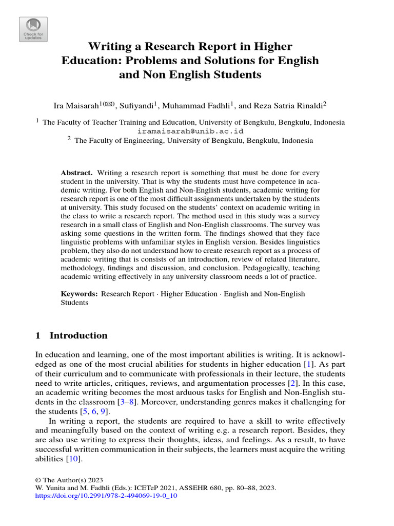 Research Report | PDF | Methodology | Data