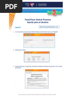 Teen2Teen Online Practice - Guía Rápida para El Alumno | PDF | Negocios | Informática