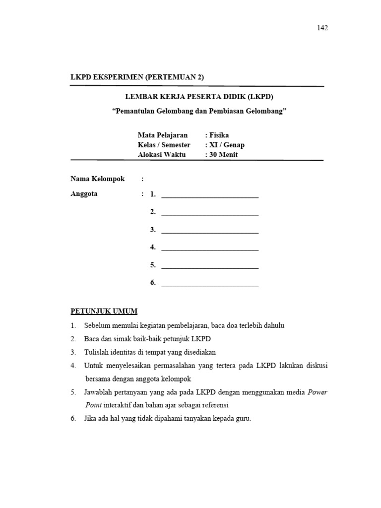 Pemantulan dan Pembiasan Gelombang Fisika | PDF