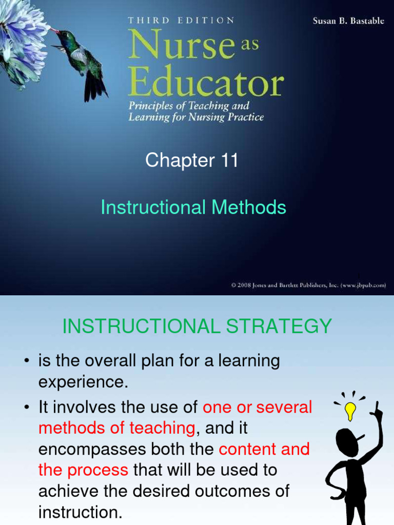 Instructional Methods | PDF | Learning | Lecture