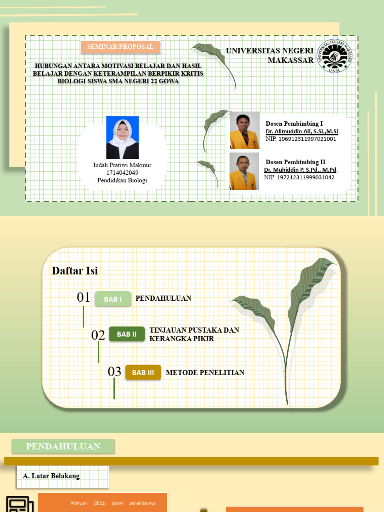 Proposal Indah Pratiwi Makmur | PDF
