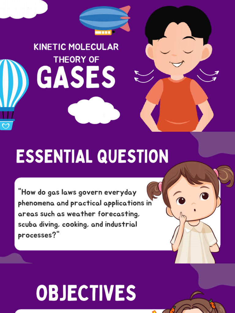 Kinetic Molecular Theory | PDF | Gases | Kinetic Energy