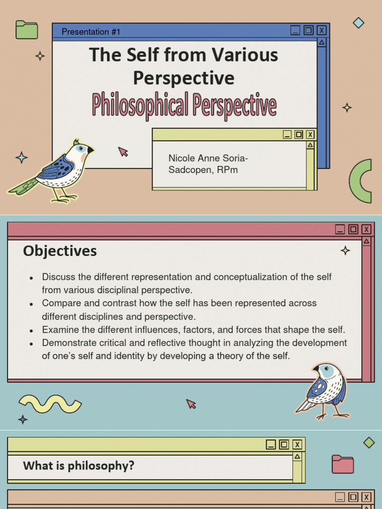 Module 1. philosophical perspective | PDF | Soul | Philosophy Of Self
