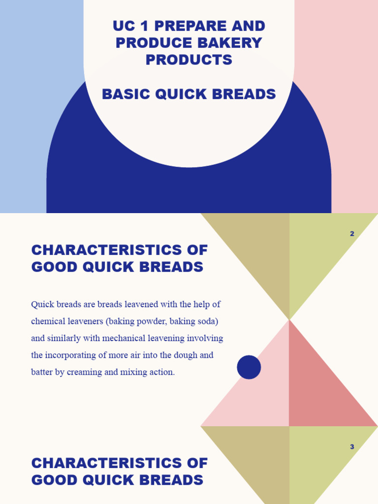UC 1 PREPARE AND PRODUCE BAKERY PRODUCTS ppt | PDF | Breads | Dough