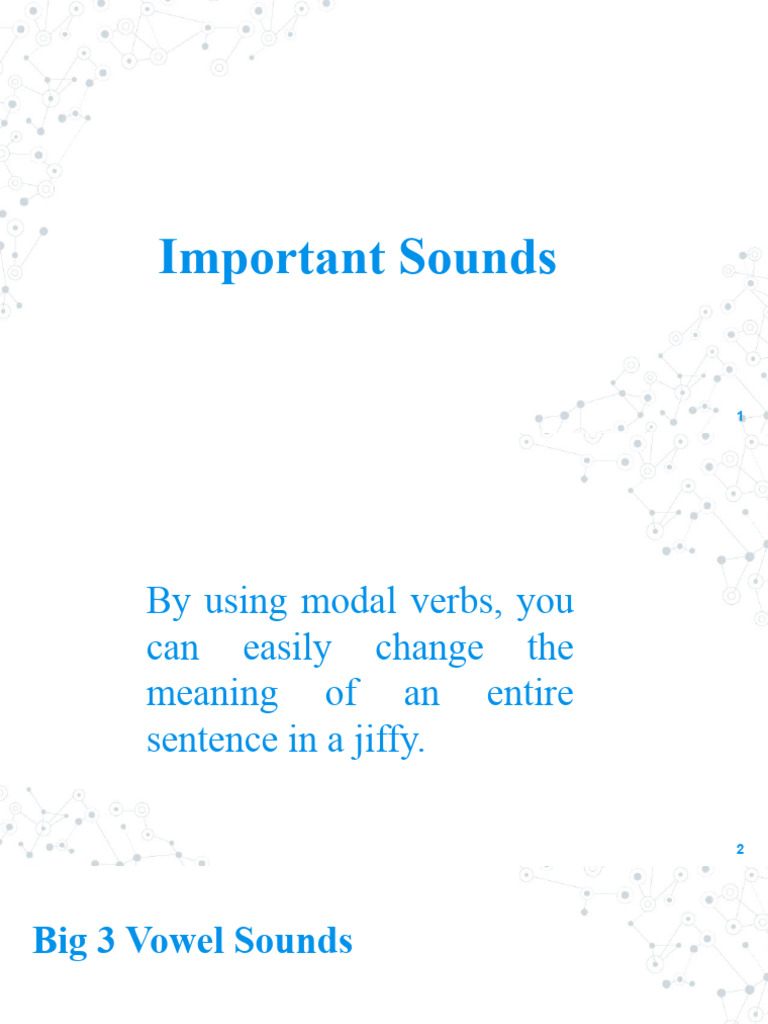 Important Sounds | PDF | Stress (Linguistics) | Vowel