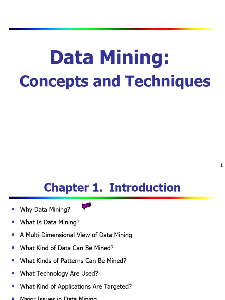 01 Intro | PDF | Data Mining | Data