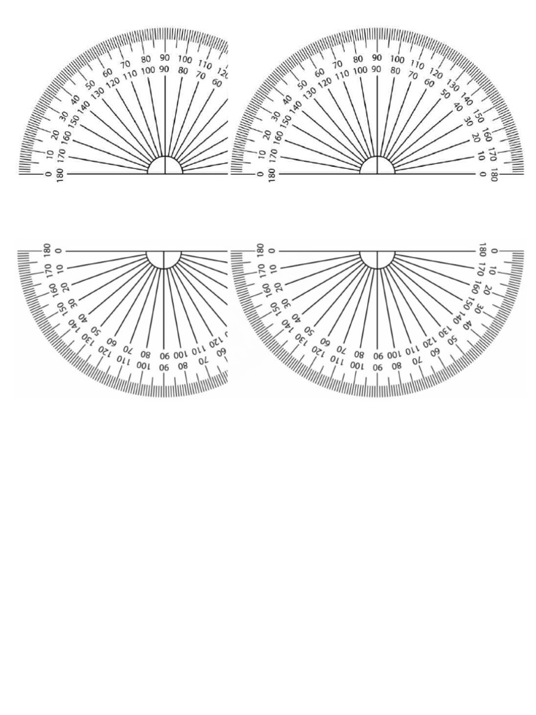 PROTRACTOR | PDF