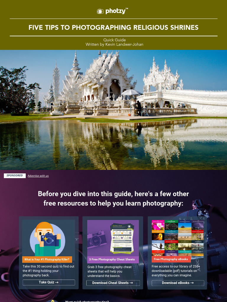 Photographing Religious Shrines | PDF | Shrine | Photograph
