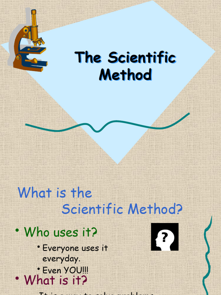 Understanding the Scientific Method | PDF | Experiment | Hypothesis