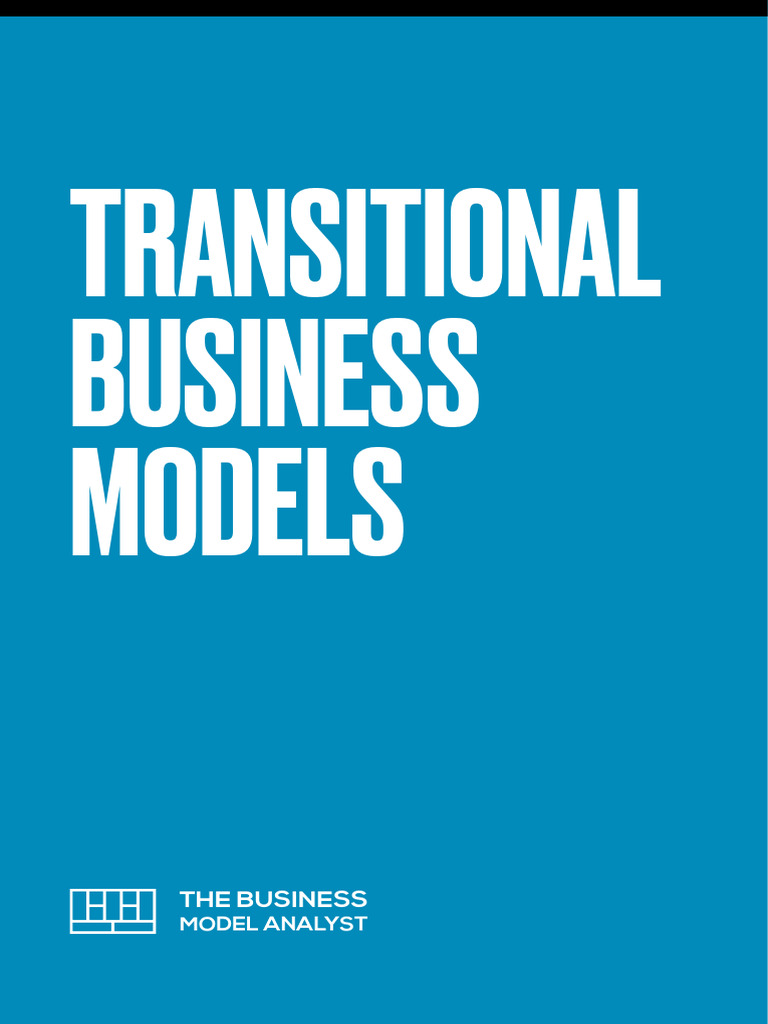 Business-Model-Evolution | PDF | Business Model | Logistics