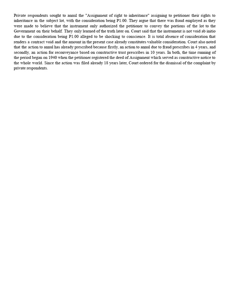 Carantes v. CA Case Digest | PDF