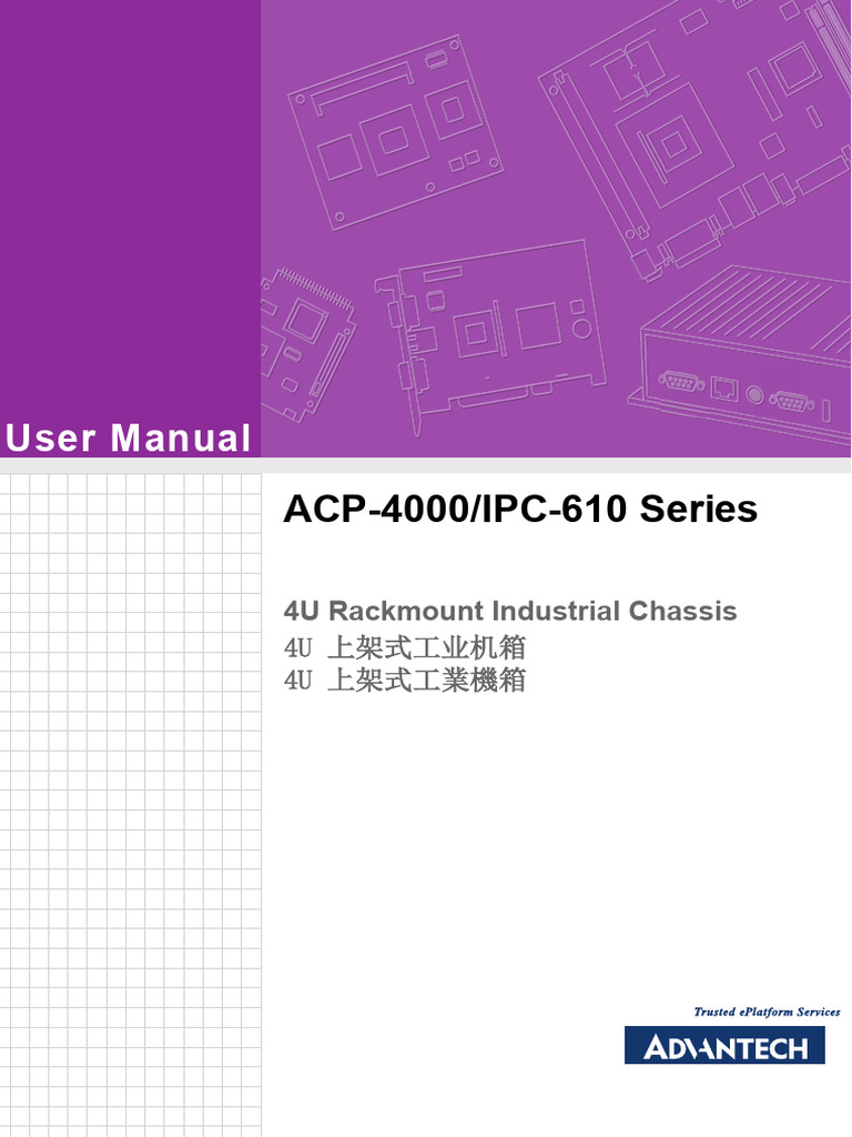 ACP 4000 IPC 610 Series User Manual (3 in 1) Ed.5 FINAL | PDF | Ac Power Plugs And Sockets ...