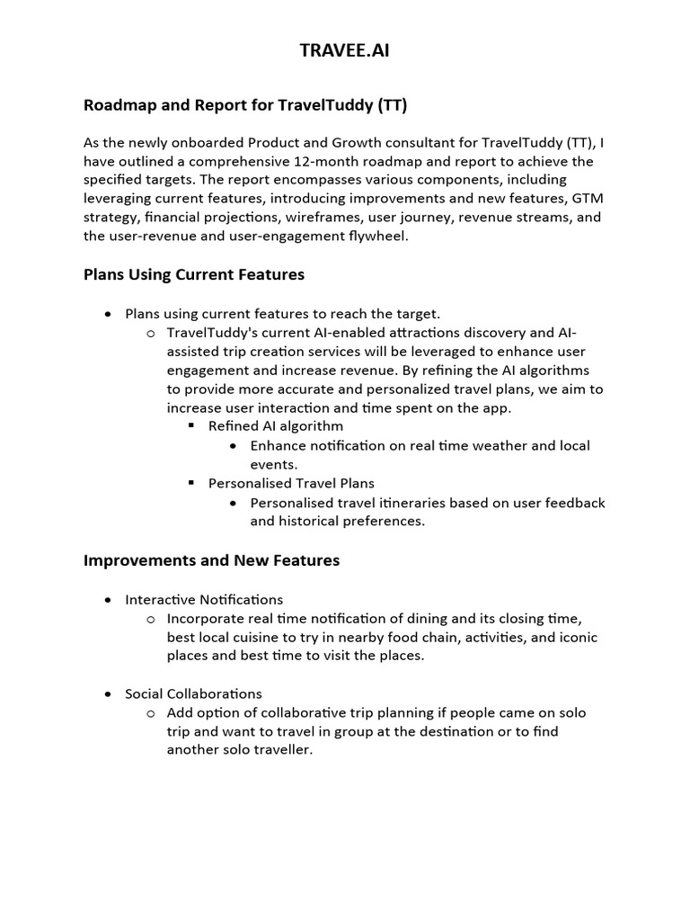 TRAVEE Interview | PDF | Artificial Intelligence | Intelligence (AI ...