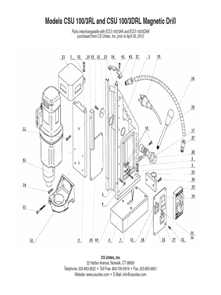 Csu 100 3 RL - 2016 Parts List and Wiring Diagram | PDF | Information ...