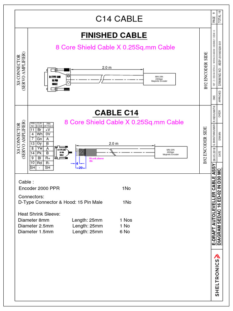 2000 PPR Encoder Cable | PDF | Electrical Components | Electrical ...