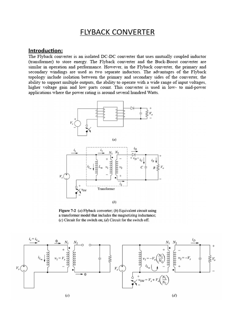 FLYBACK CONVurte | PDF