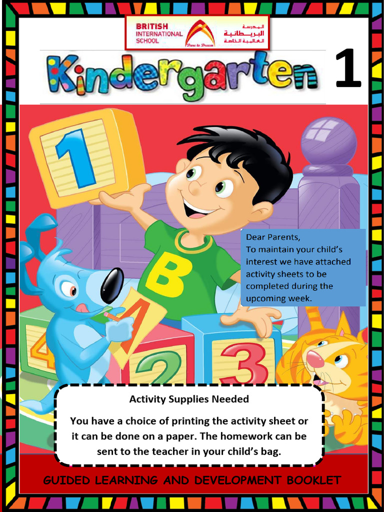 Kids' Learning Activity Guide | PDF | Wellness