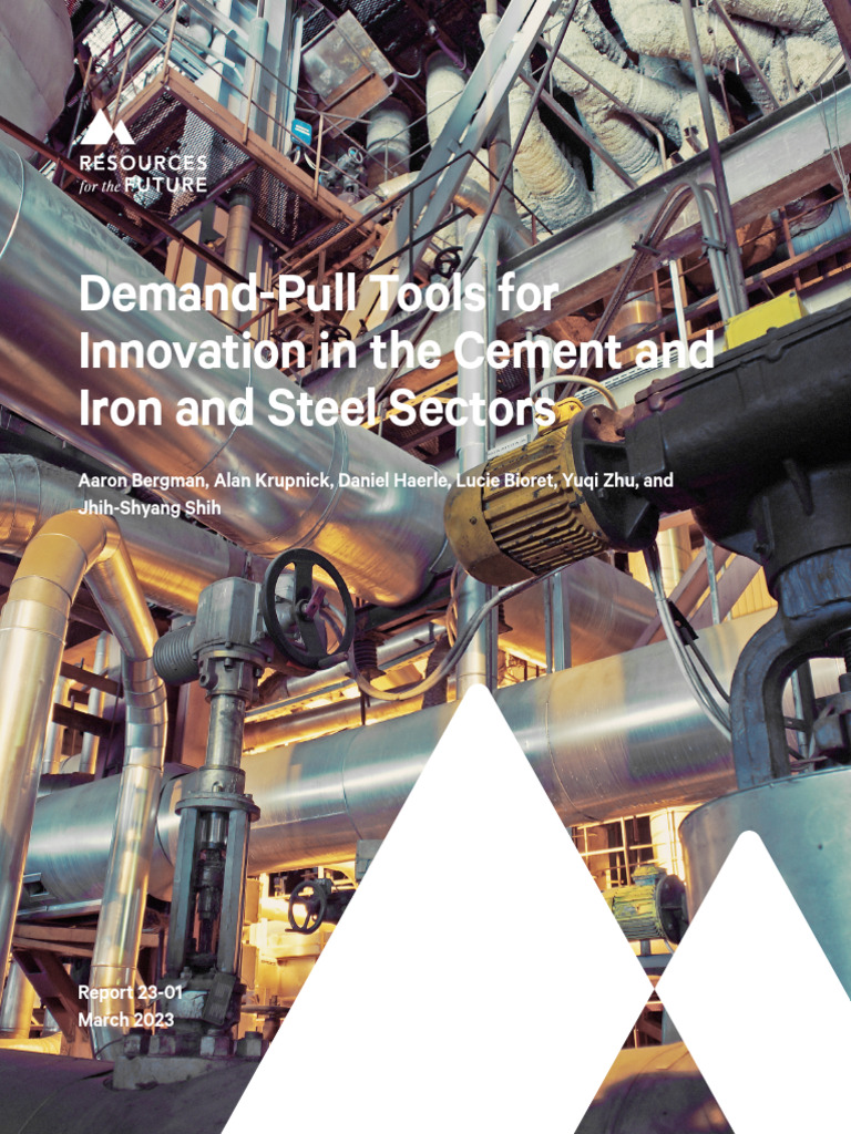 Demand-Pull Tools For Innovation in The Cement and Iron and Steel ...