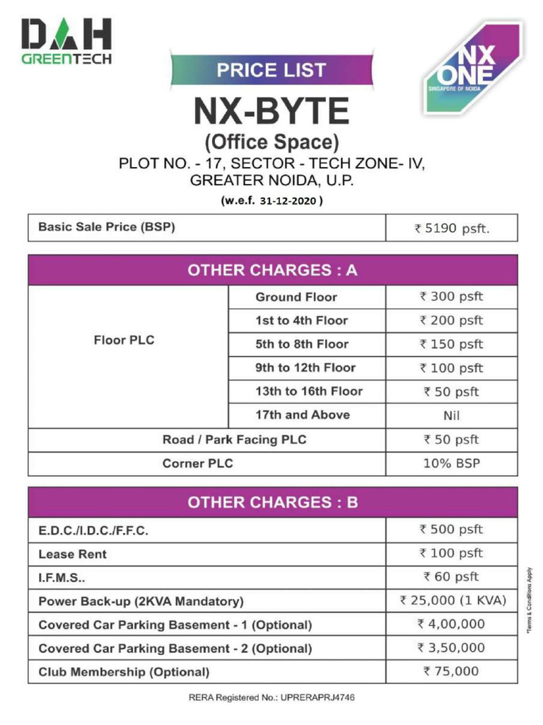 Byte Price List | PDF