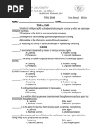 Global Trend Mid Exam | PDF