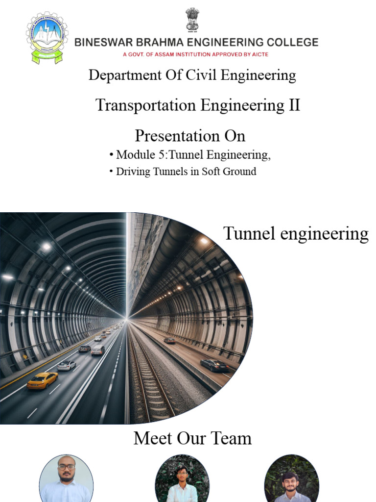 Tunneling Methods in Soft Ground | PDF | Tunnel | Beam (Structure)