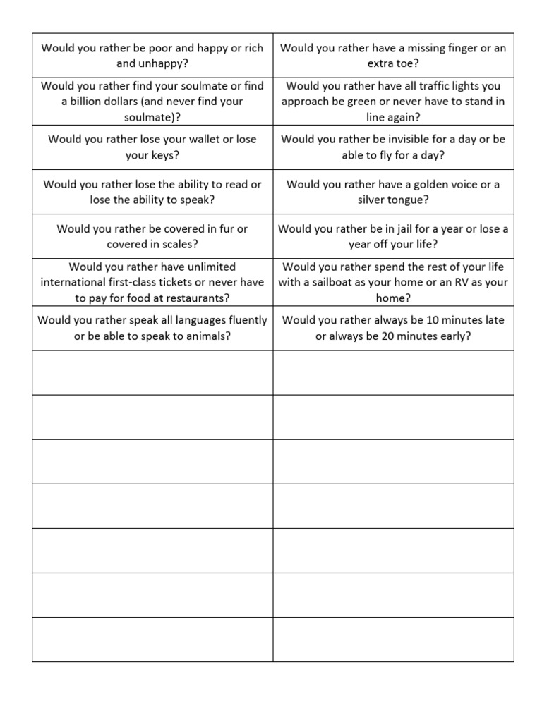 Icebreakers | PDF | Poetry