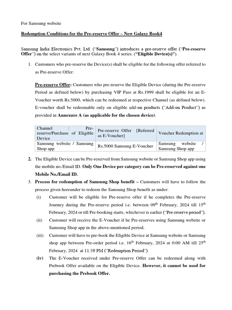 Pre-Reserve TNC Book4 09.02.2024 | PDF | Business