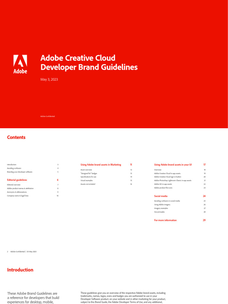 Adobe Creative Cloud Developer Guidelines | PDF | Adobe Photoshop | Icon (Computing)