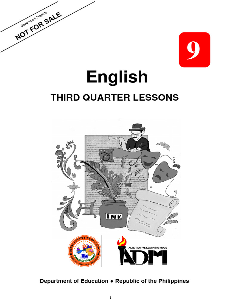 Grade 9 SLM Third Quarter | PDF | Verb | Characters In Romeo And Juliet
