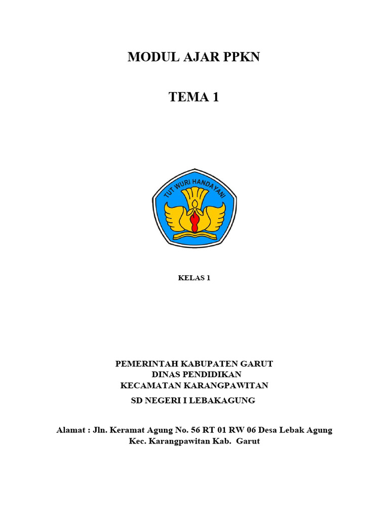 MODUL AJAR PPKN Bu Imas | PDF