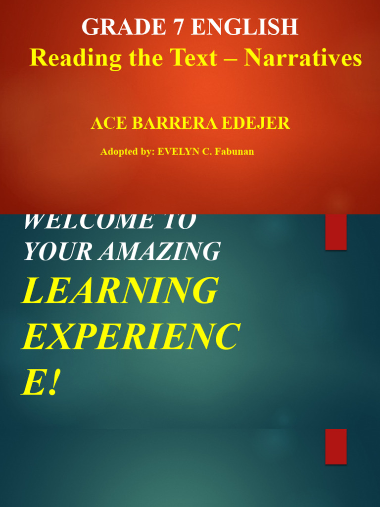 English 7 Lesson 1 - Consolidation Camp | PDF | Leadership | Decision ...