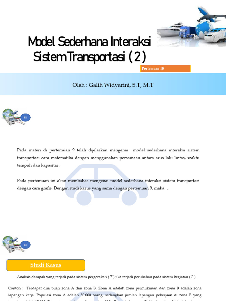 Analisis Perubahan Transportasi Grafik | PDF