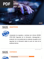 ISO 27001 2022 Español | PDF | Seguridad de información | Comisión Electrotécnica Internacional