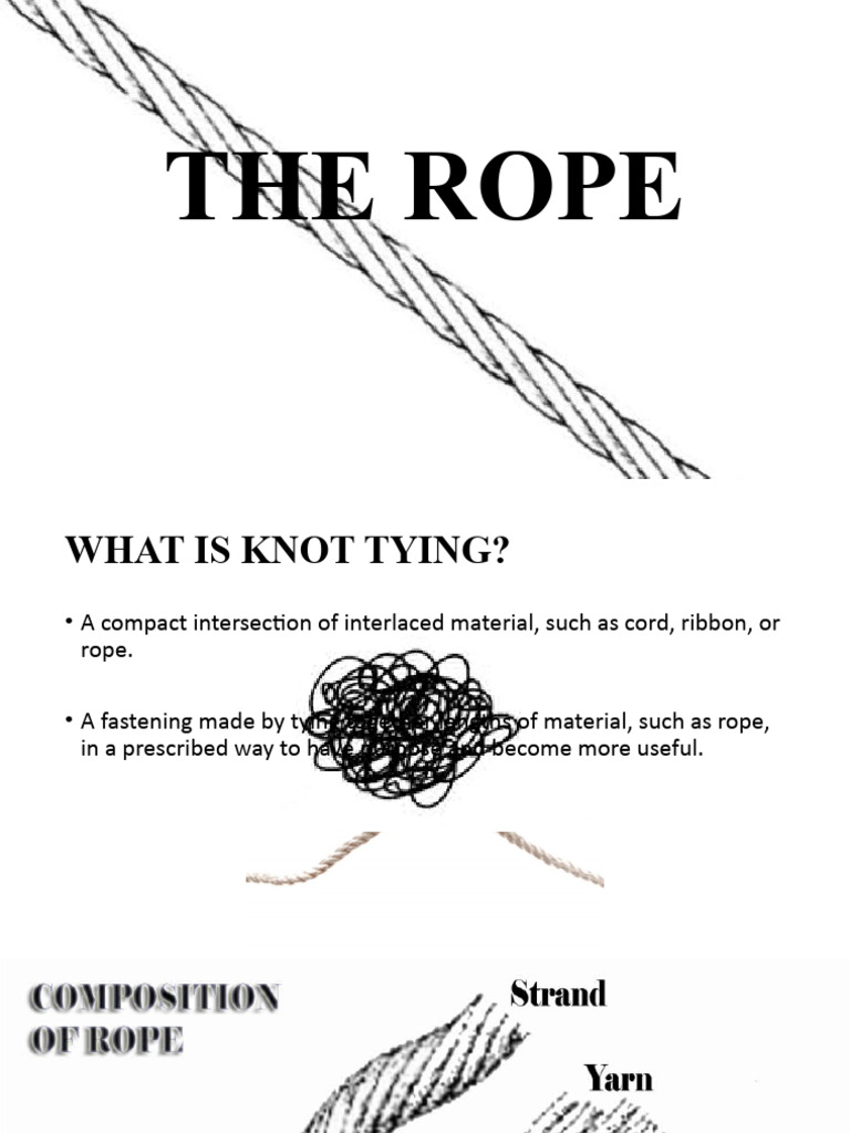 LESSON 5- THE ROPE | PDF