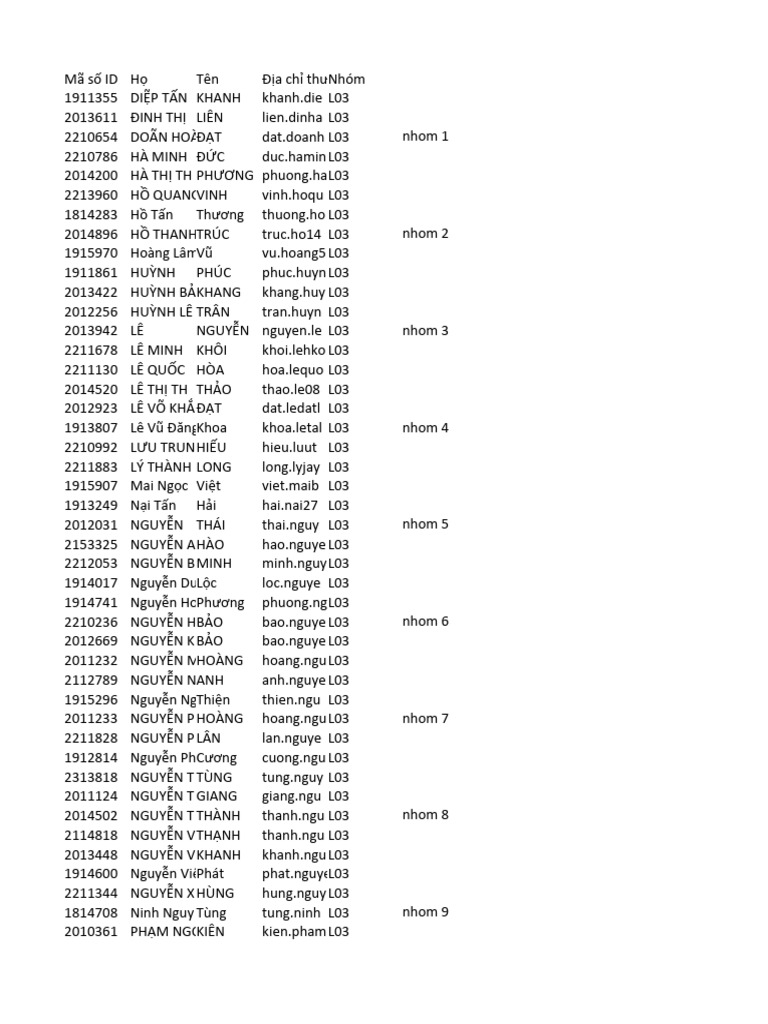 l03 Ds Bai Tap Hk232 | PDF