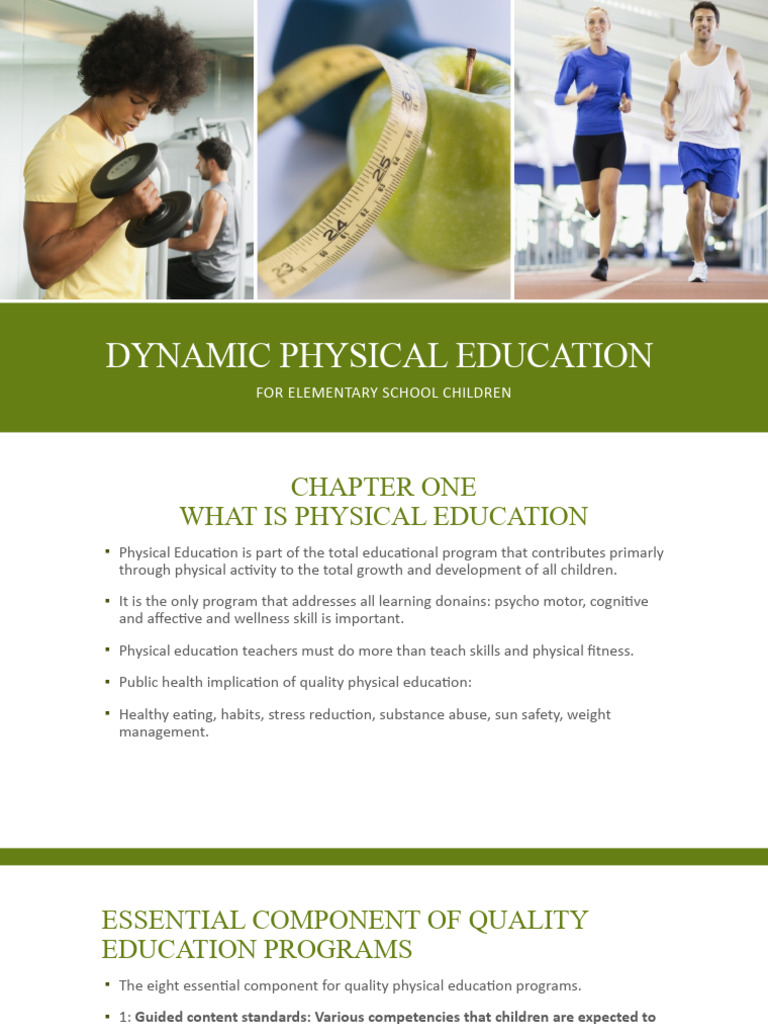 Dynamic Physical Education | PDF | Physical Education | Teachers