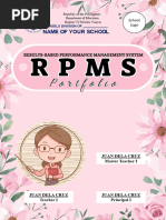 Pmes Portfolio For HPT | PDF | Mentorship | Learning