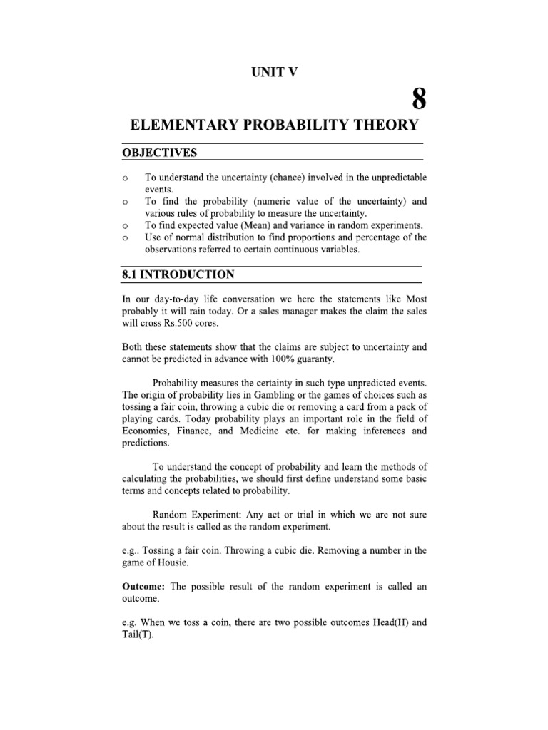 Probability | PDF