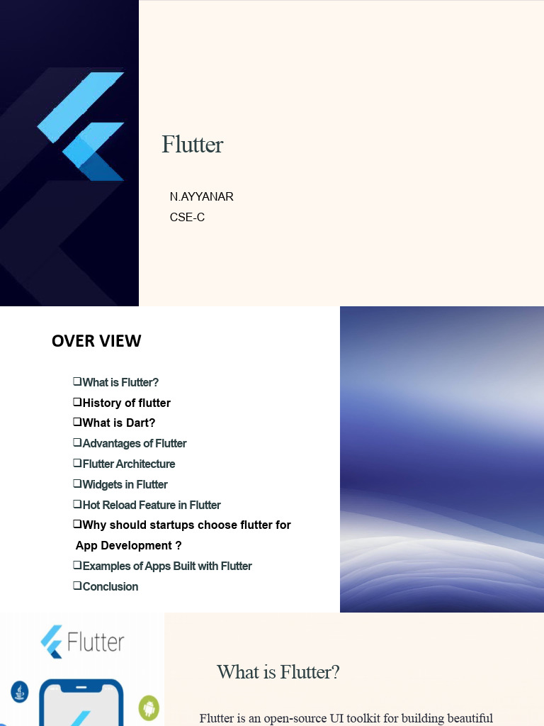 Flutter Original | Download Free PDF | Cross Platform Software | Mobile App