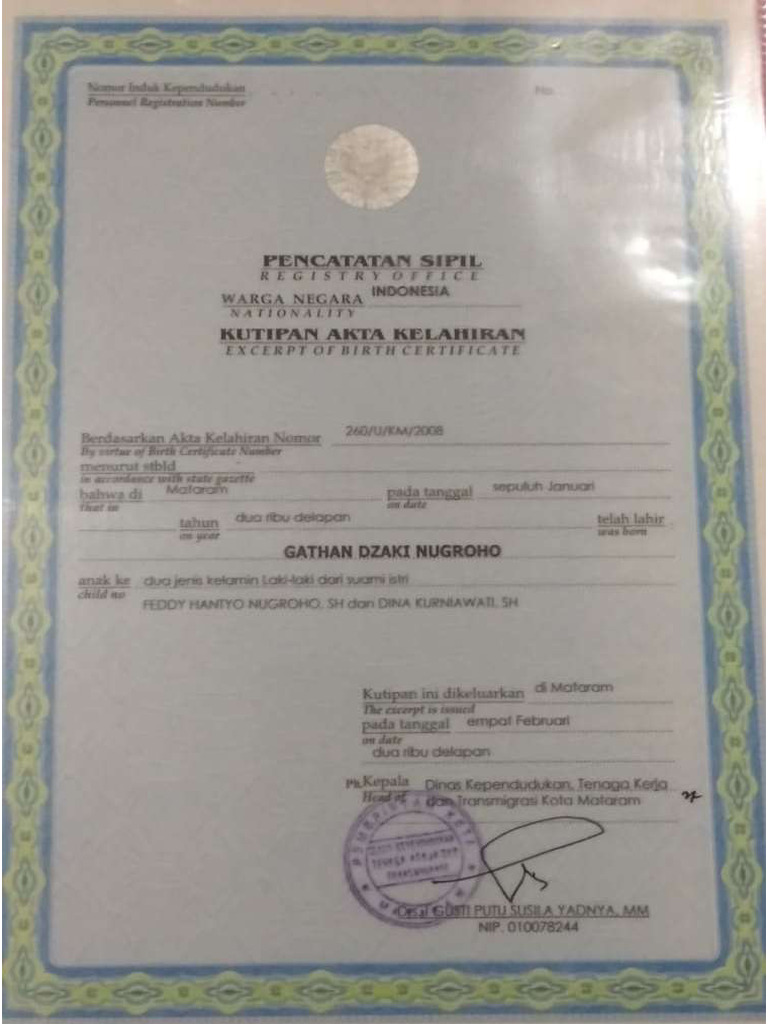 Gathan Dzaki Nugroho | PDF