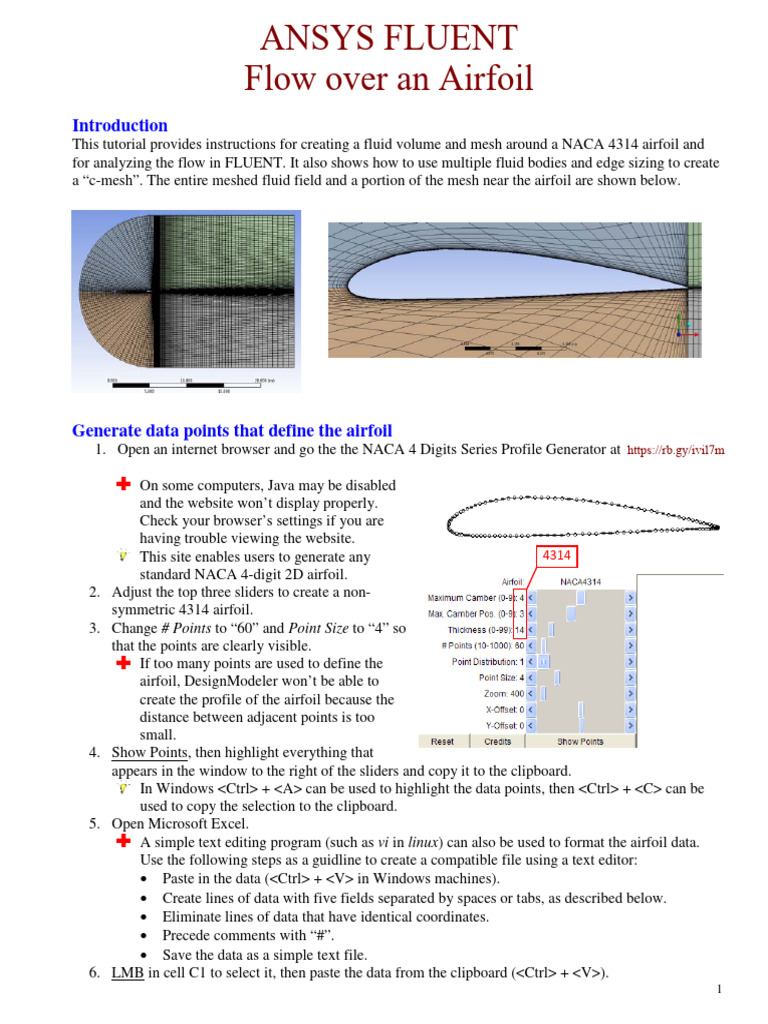 C2. P3. Slide - Ansys Fluent - Airfoil (Part 2) | PDF | Teaching Methods & Materials | Computers