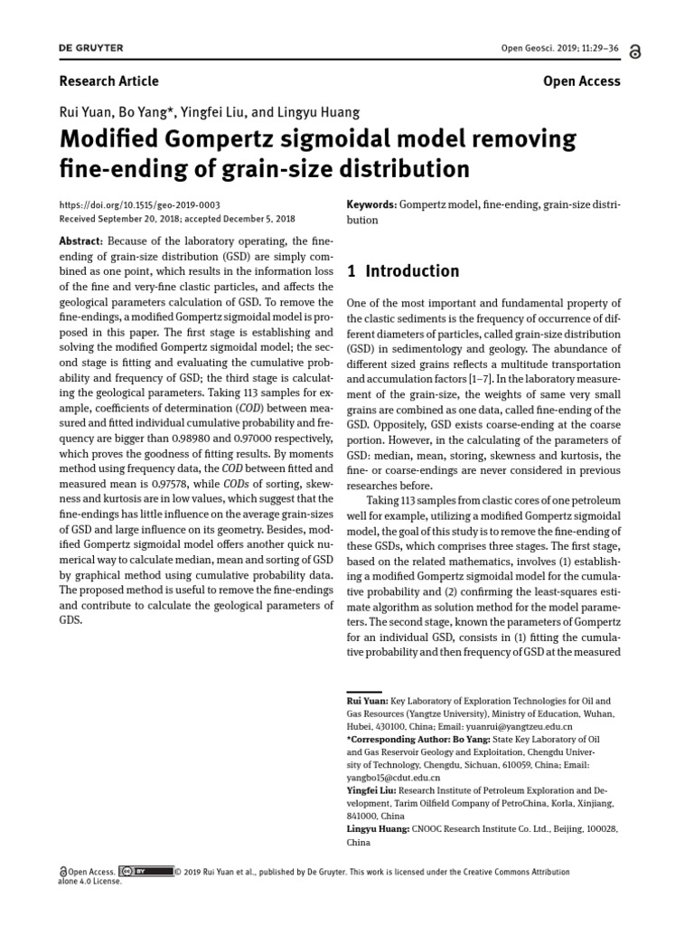 2019 - Yuan - Modified Gompertz Sigmoidal Model Removing Fine - Ending ...