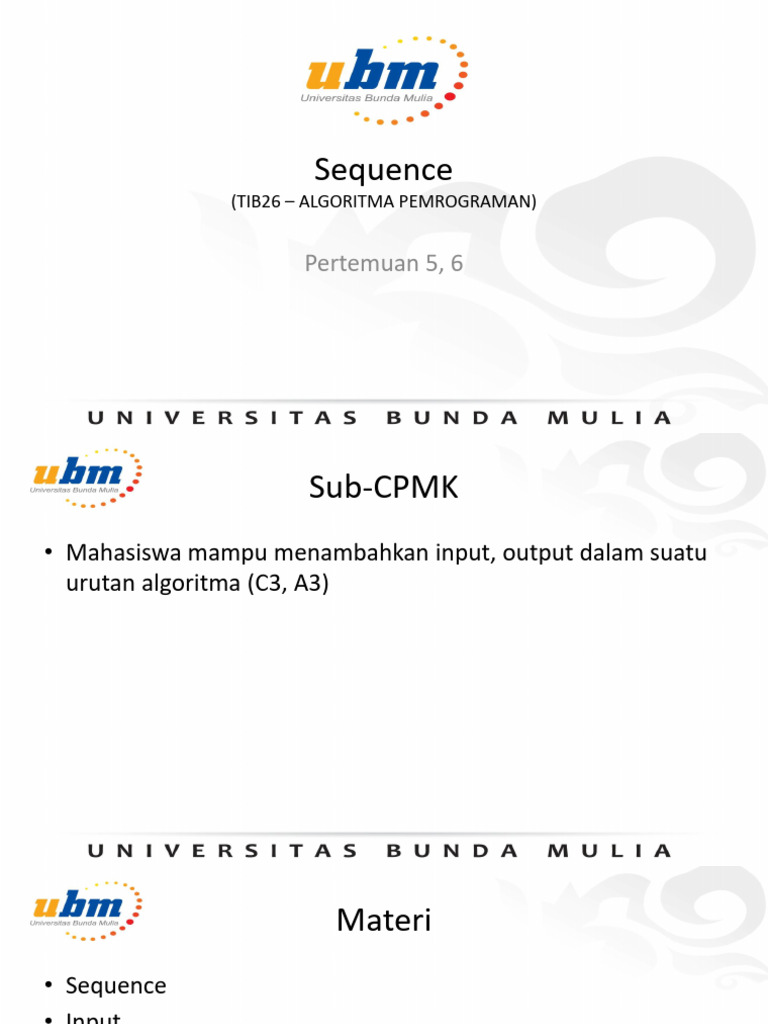 Algoritma Pemrograman Dasar | PDF