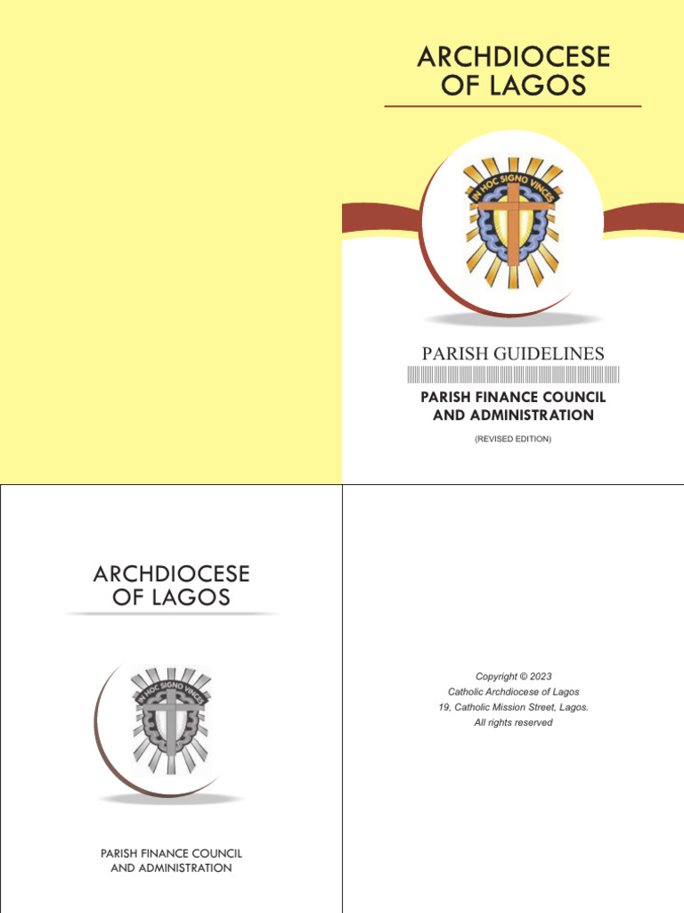 Parish Fin & Admin COR | PDF | Laity | Budget