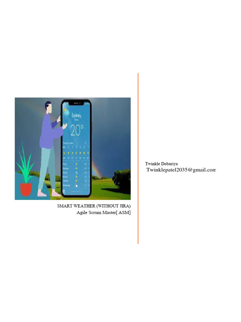 smart weather twinkle | PDF | Agile Software Development | Scrum ...